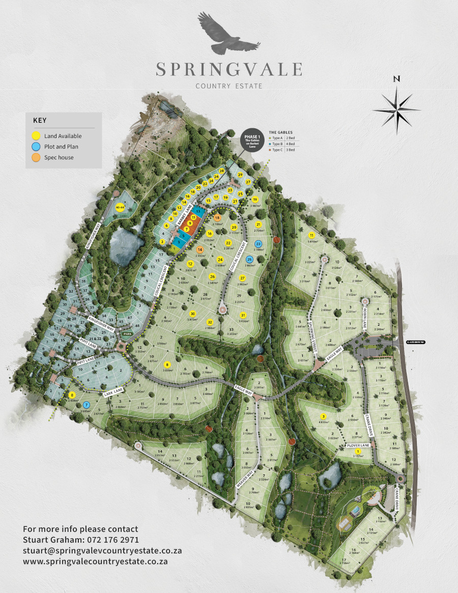 Availability - Springvale Country Estate